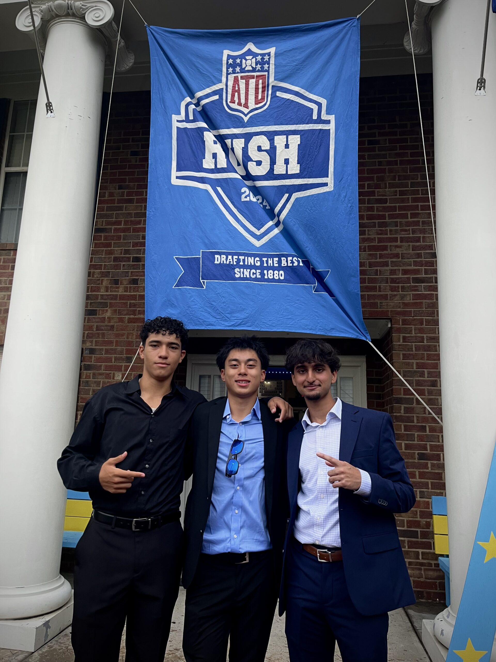 New pledge brother Brandon • Alpha Tau Omega • America's Leadership ...