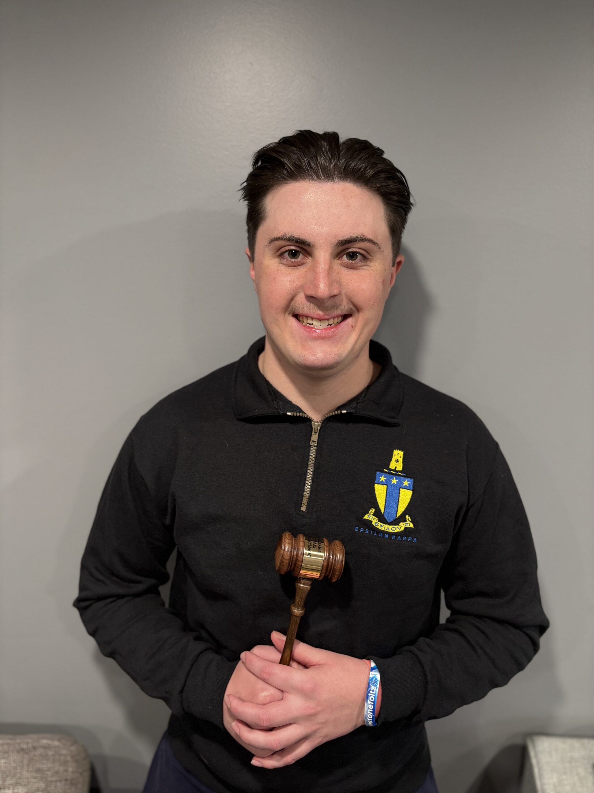 Epsilon Kappa's Newest President Receives their Gavel • Alpha Tau Omega ...
