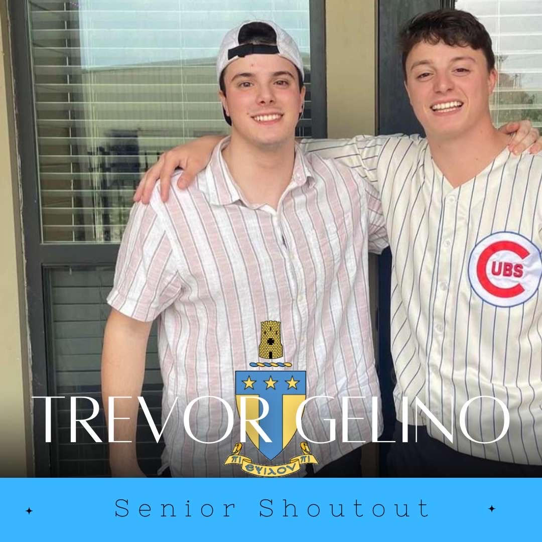 Senior Shoutout - Trevor Gelino • Alpha Tau Omega • America's ...