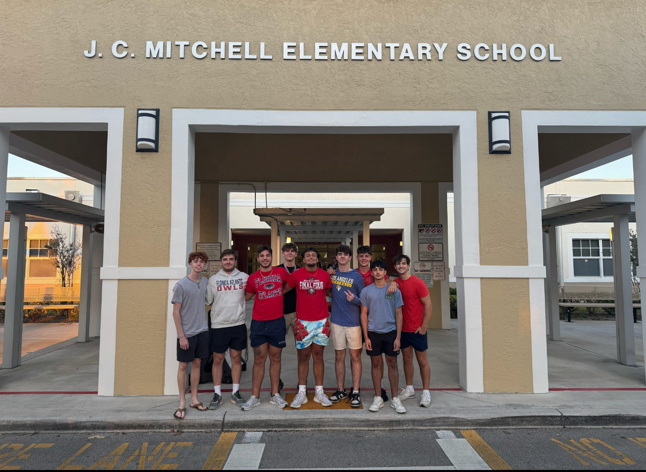 Eta Mu Volunteers at local elementary school • Alpha Tau Omega ...