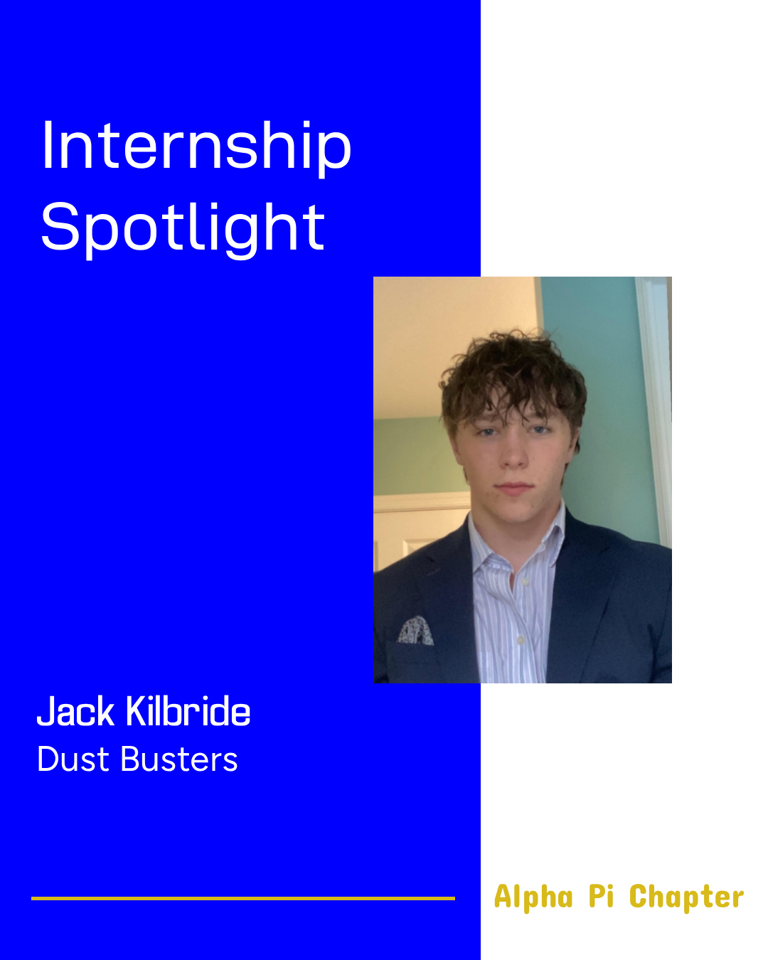 Internship Spotlight Jack Kilbride • Alpha Tau Omega • America's ...