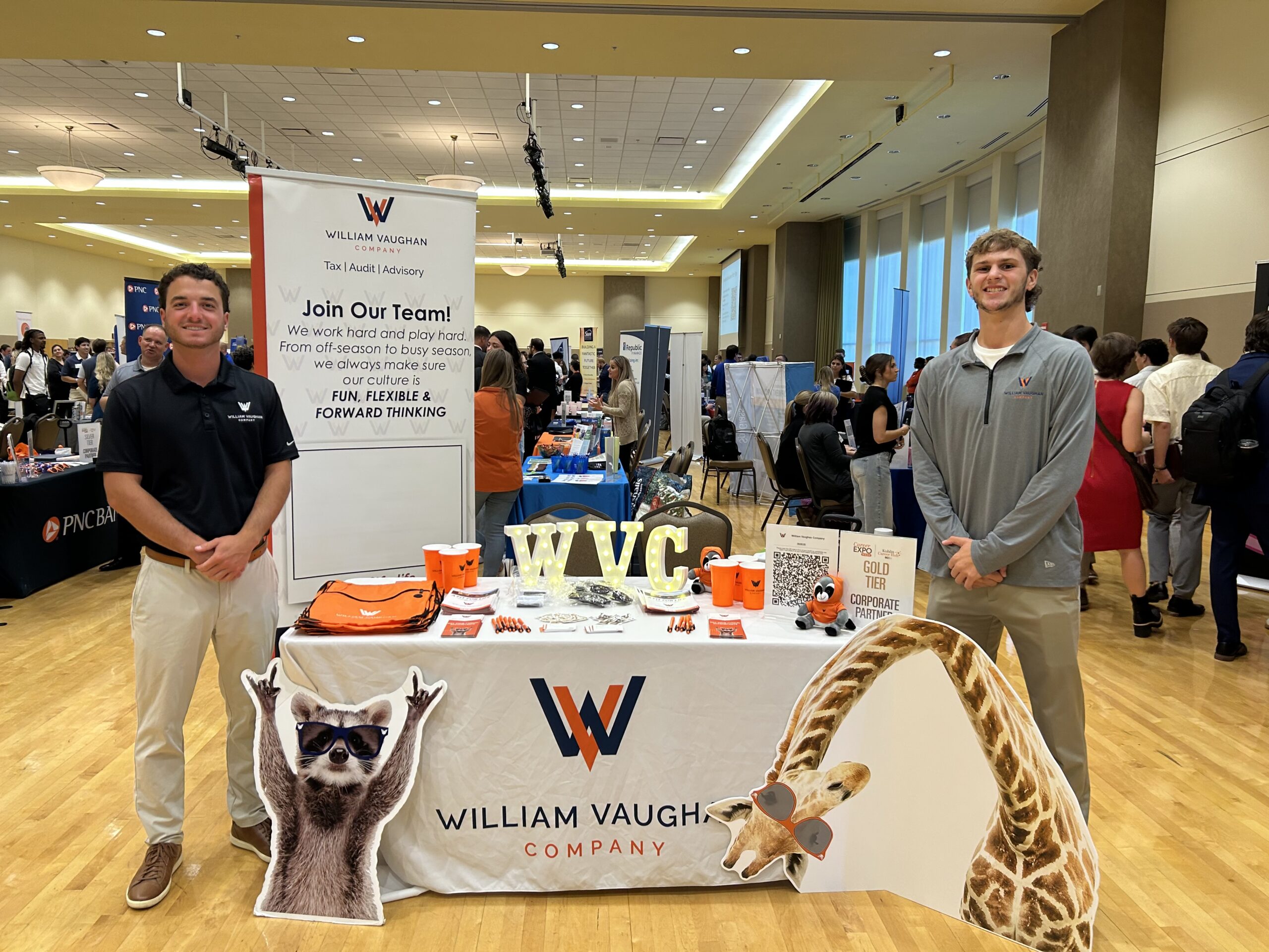 Brother Devin Falter works at local Job Fair • Alpha Tau Omega ...