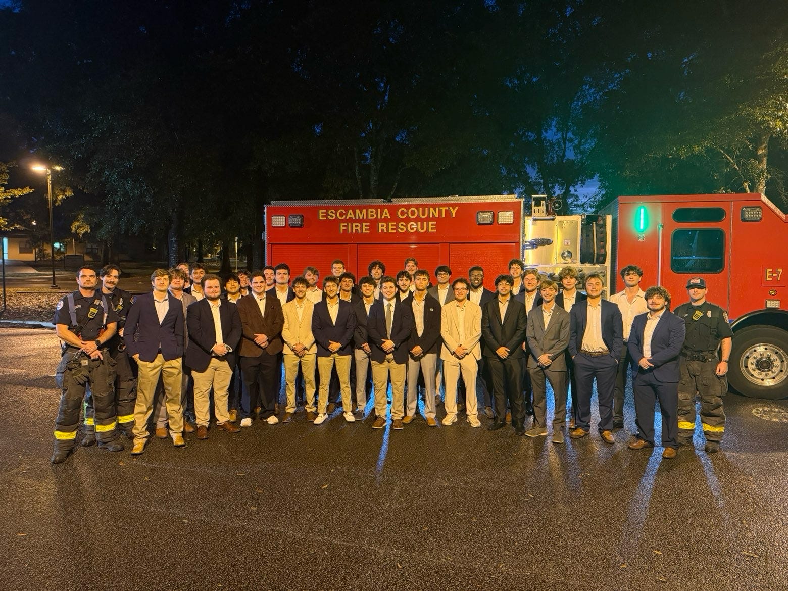 Firefighter Visit • Alpha Tau Omega • America's Leadership Development ...