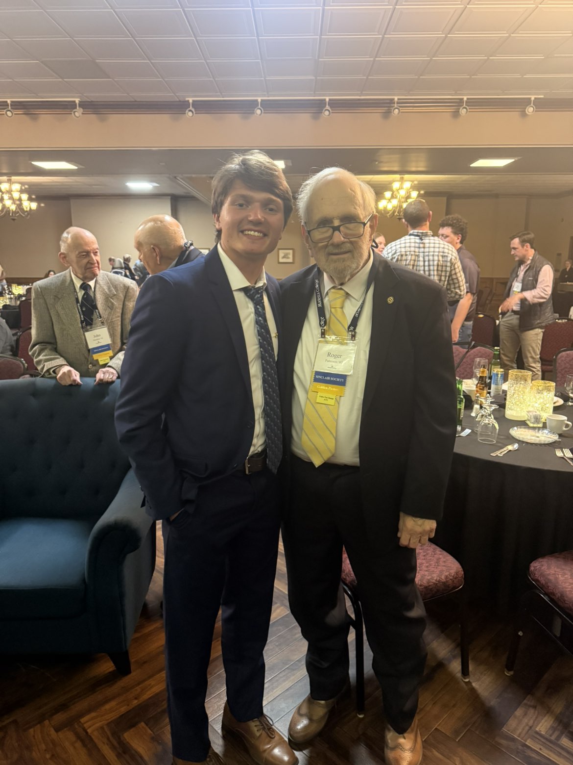Brother Rome and Brother Patterson Celebrate Homecoming • Alpha Tau ...