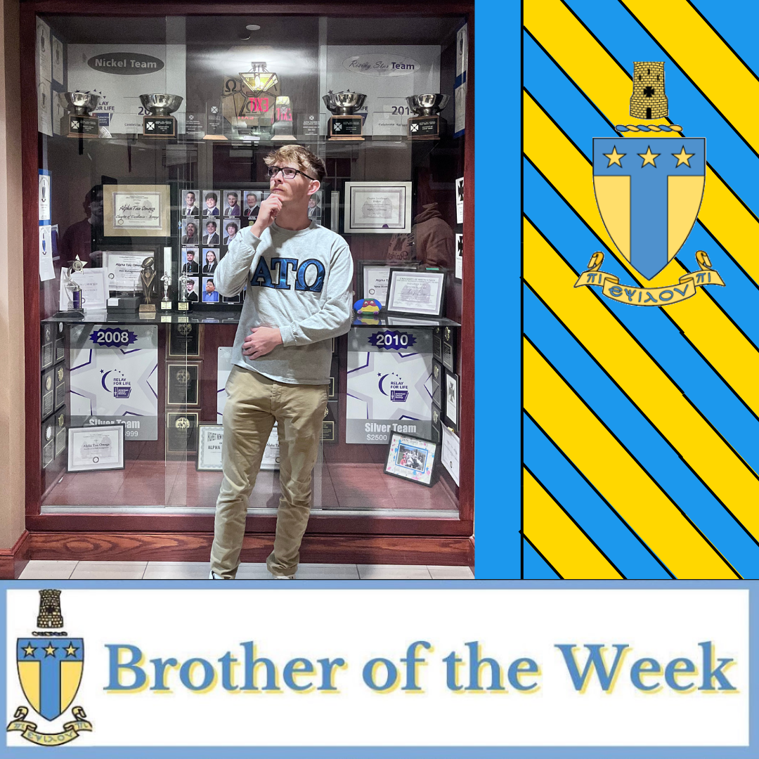 Brother of the Week 10/21 • Alpha Tau Omega • America's Leadership ...